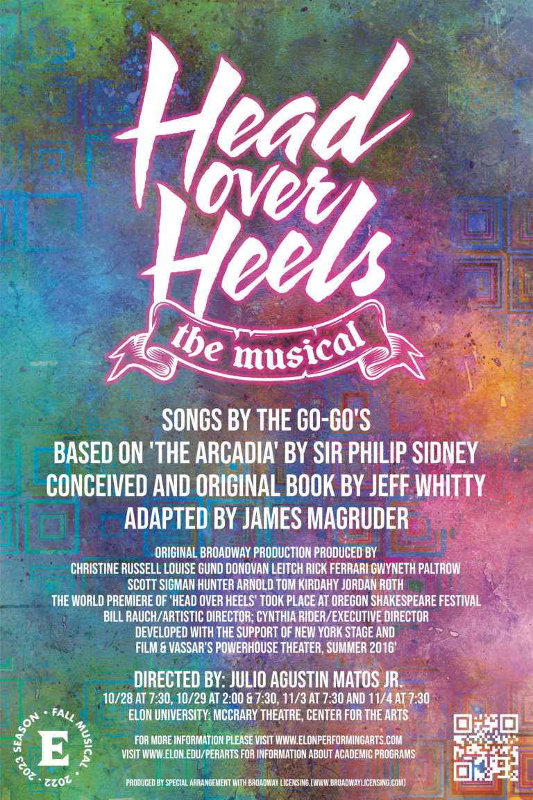 Head Over Heels – Elon Performing Arts